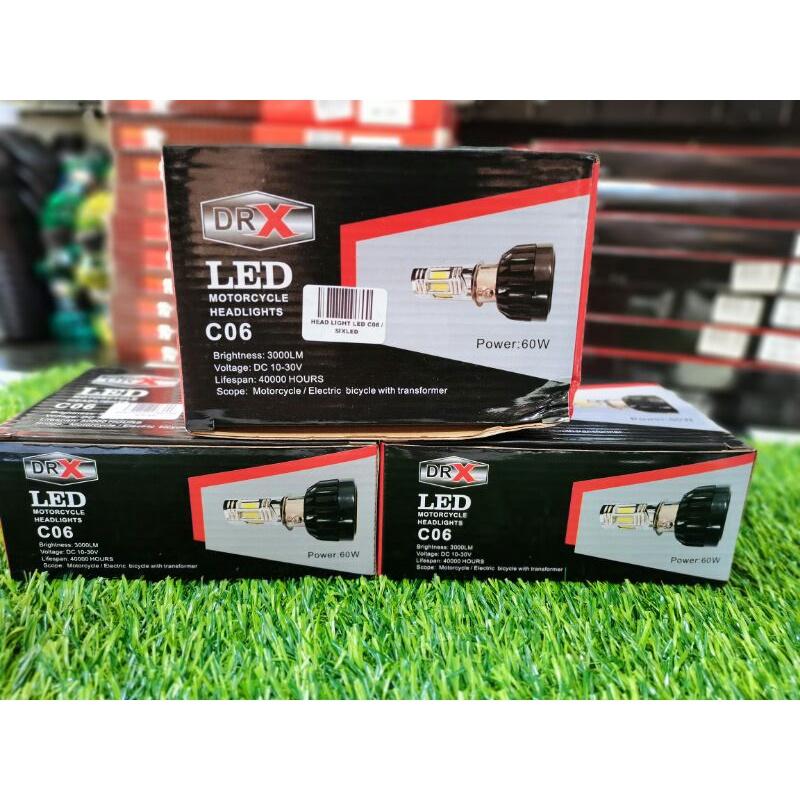 DRX LED Headlight C06 (Six-Led) | Shopee Philippines