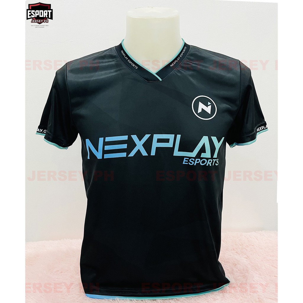 NEXPLAY NXP BLACK ESPORT JERSEY | Shopee Philippines