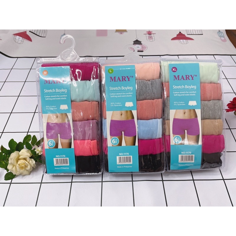 MARY Stretch Boyleg ~cotton stretch for comfort soft leg and waist ...