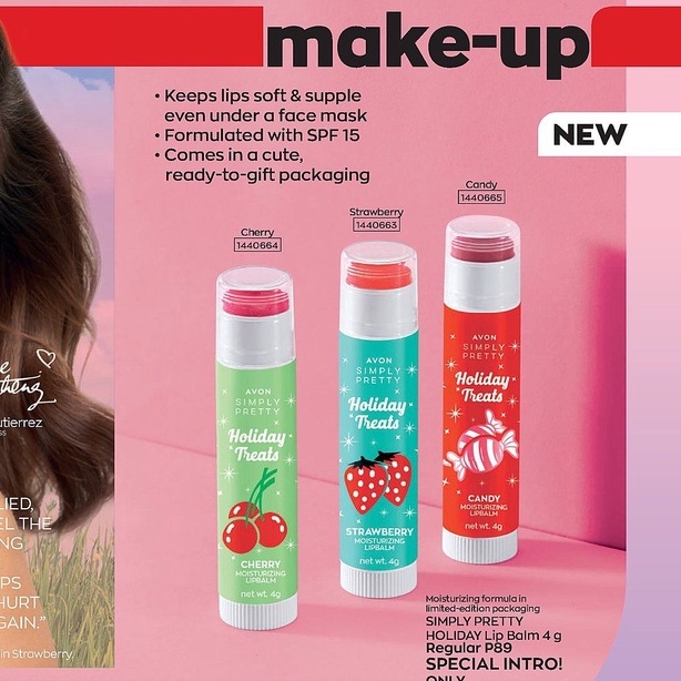 AVON Simply Pretty Holiday Lip Balm 4g | Shopee Philippines