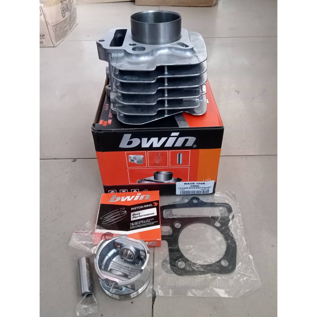 BWIN CYLINDER BLOCK KIT WAVE100(54MM) | Shopee Philippines