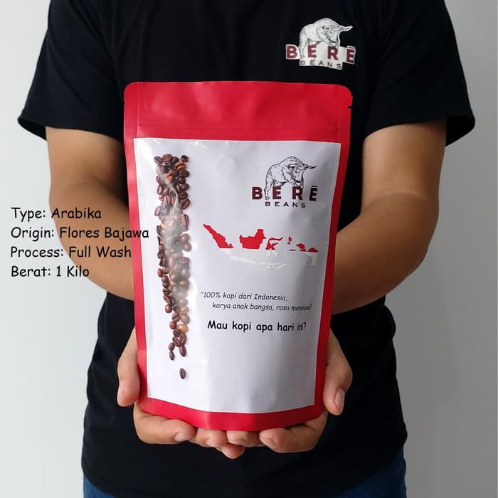 Flores Bajawa Arabica Coffee 1 KILO 1KG Coffee Bean Beans KG | Shopee ...