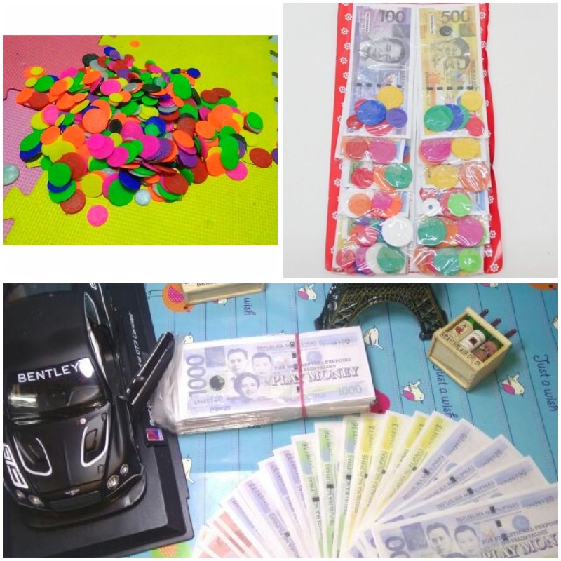 PLAYMONEY - PLAYMONEY WITH COINS , COINS , PLAY MONEY BUNDLE FOR KIDS ...