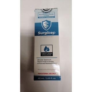 Surgicep (60ml) - Skin Cleansing Solution | Shopee Philippines