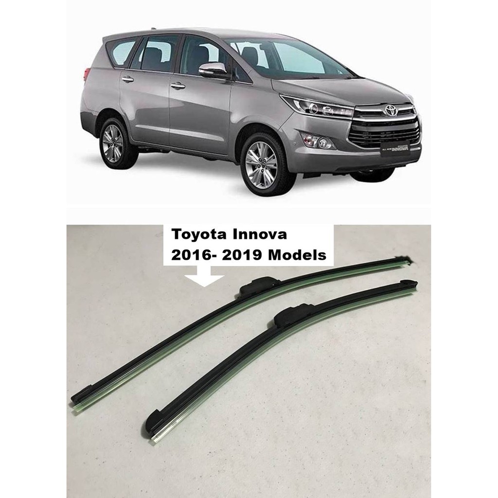 Toyota Innova 2016-2022 models Banana Wipers (2pcs) | Shopee Philippines