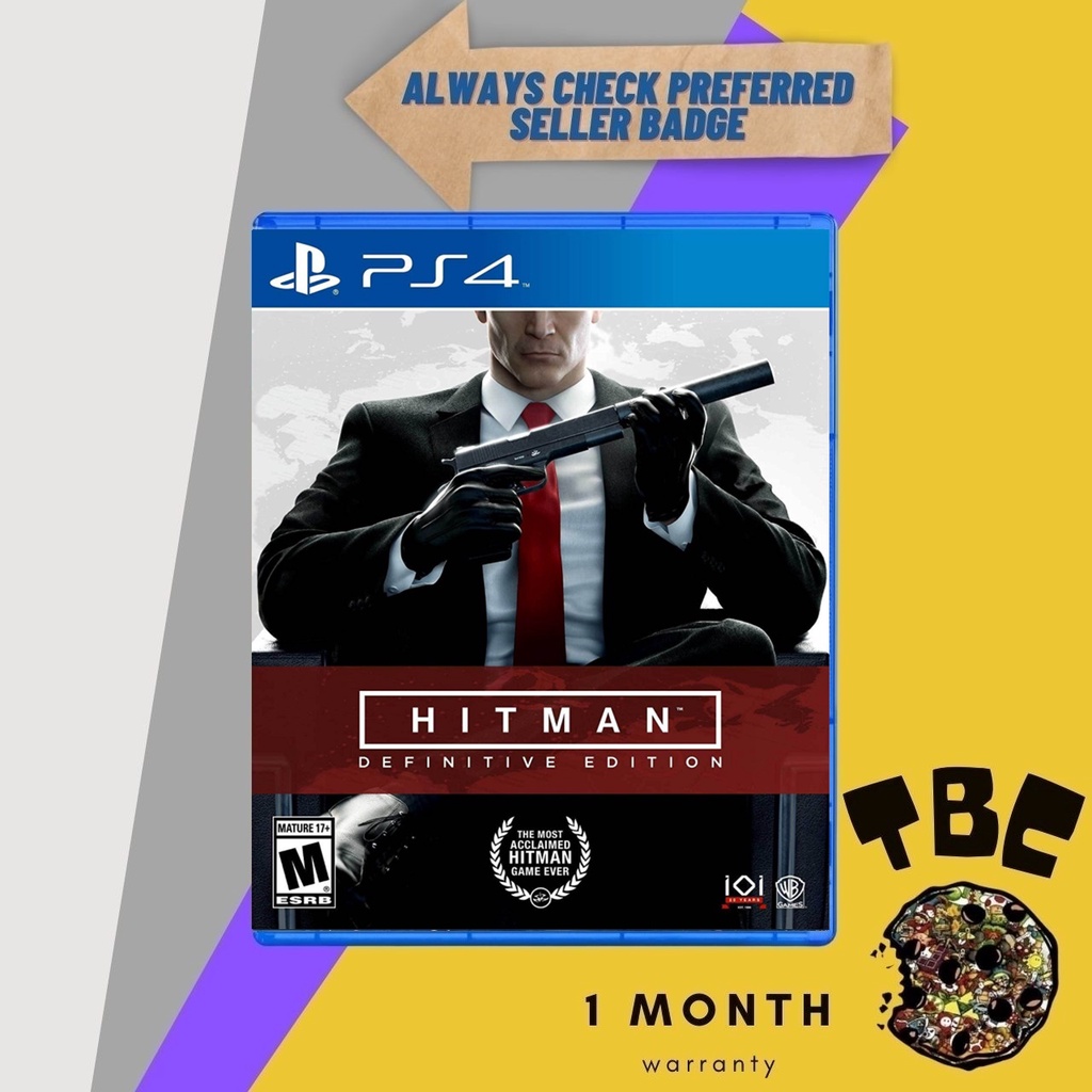 PS4 Hitman Definitive Edition - Playstation 4 [R1] | Shopee Philippines