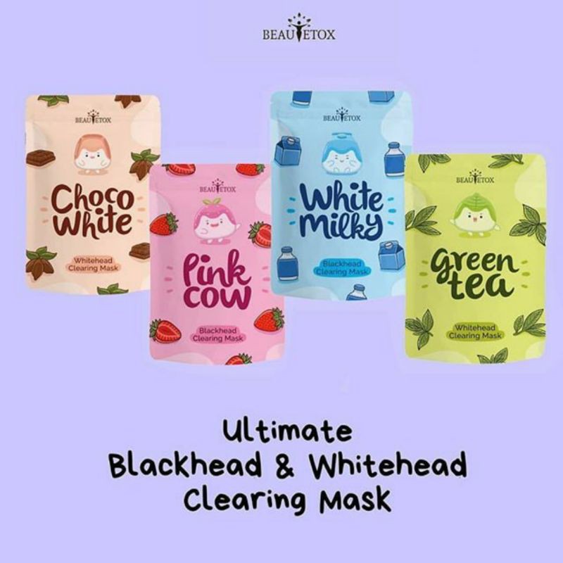 Ultimate BLACKHEAD & WHITEHEAD CLEARING MASK BEAUTETOX BLACKHEAD MASK ...