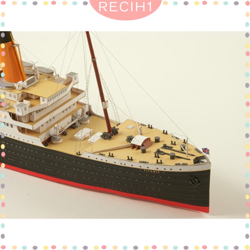 3D Titanic Ship Assemble Paper Papercraft Decoration | Shopee Philippines