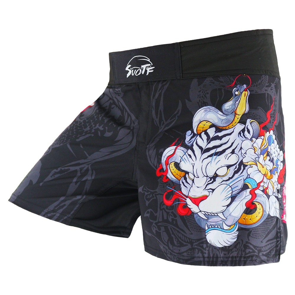 MMA Jujitsu Fight Fierce fighting Men's Boxing Pants kickboxing MMA ...