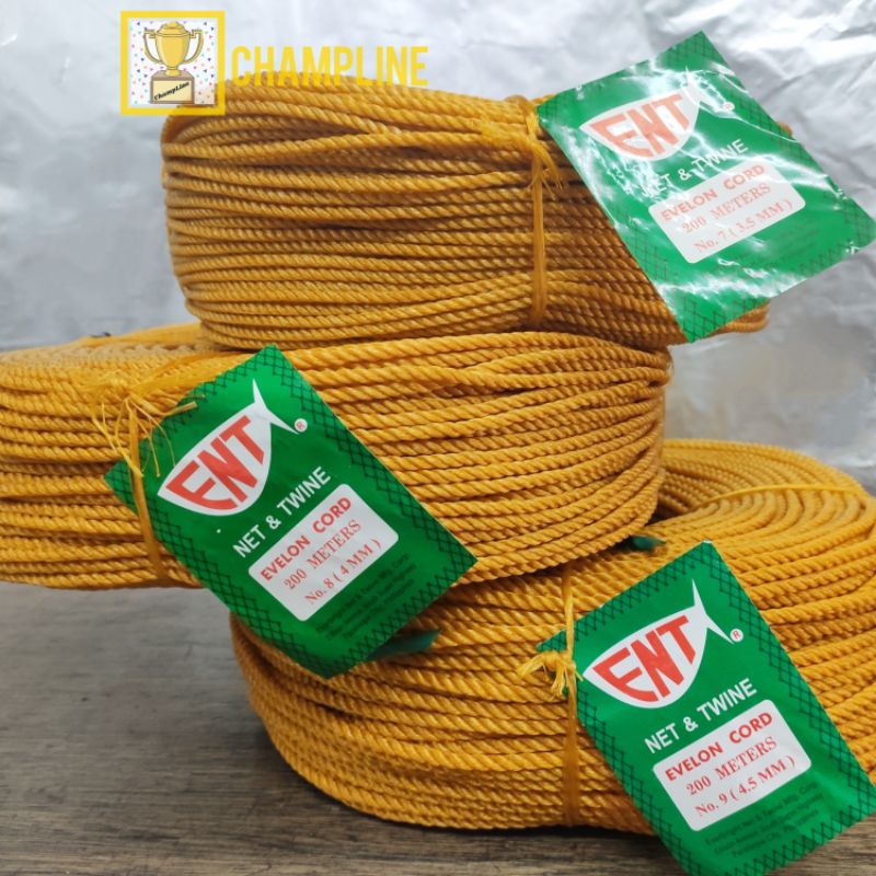 ENT PE Rope#5,6,7,8,9 200meters | Shopee Philippines