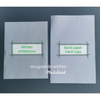 Falcon Sub 18/63GSM Thick Whitewove Mimeo Paper / Newsprint Paper Long ...