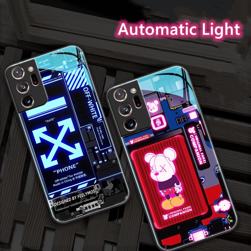 【LED LIGHT】Fashion Samsung Galaxy S24 Ultra S23 Ultra S22 Ultra S21 ...