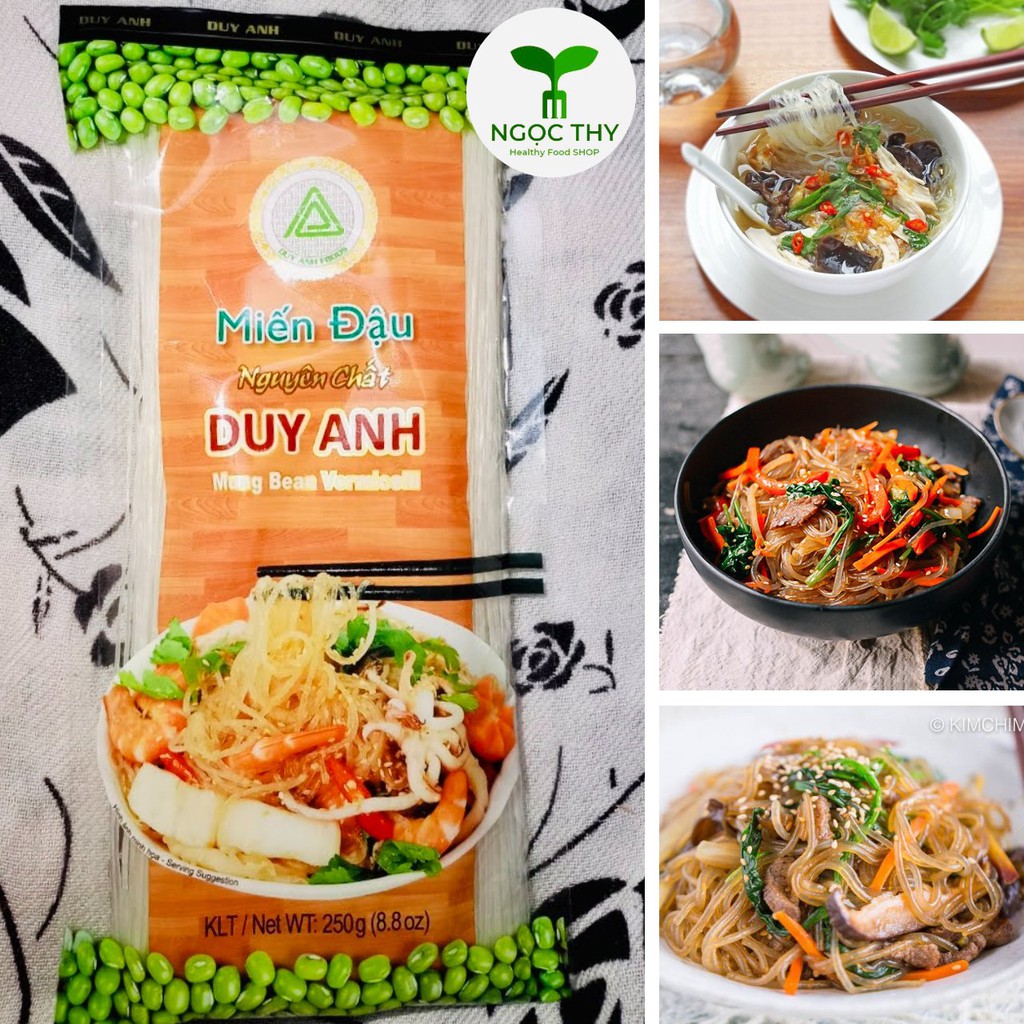 Duy Anh Foods pure green bean/Dutch vermicelli 250gr pack | Shopee ...