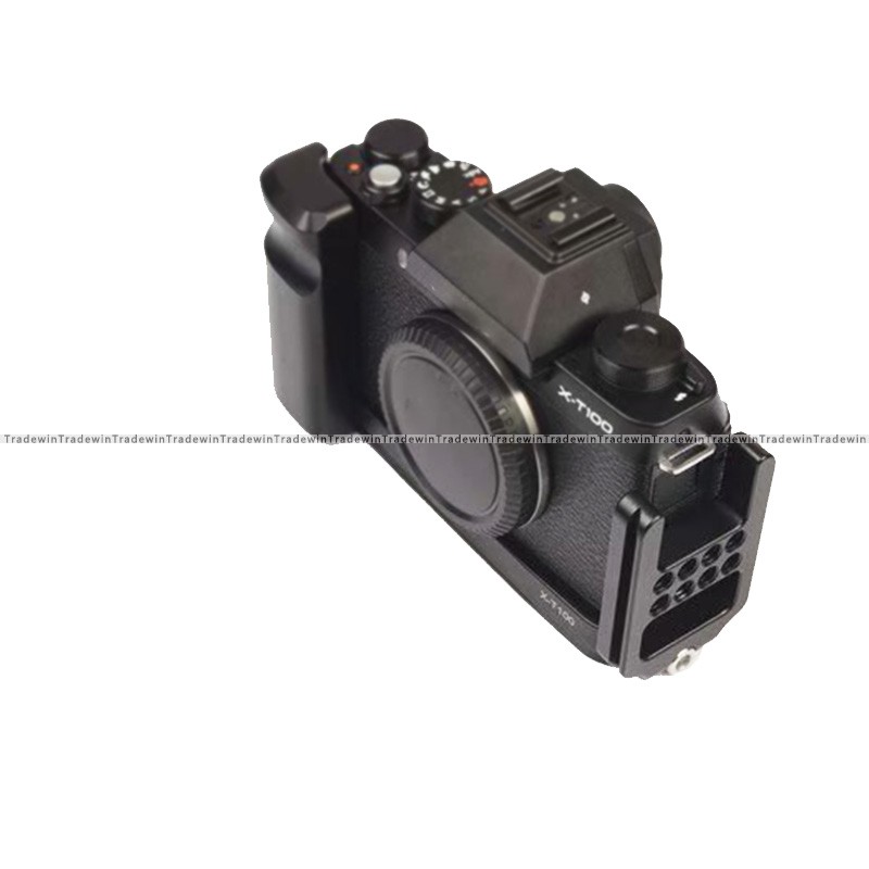 L Vertical Quick Release Plate Camera Holder Bracket Hand Mount Grip ...