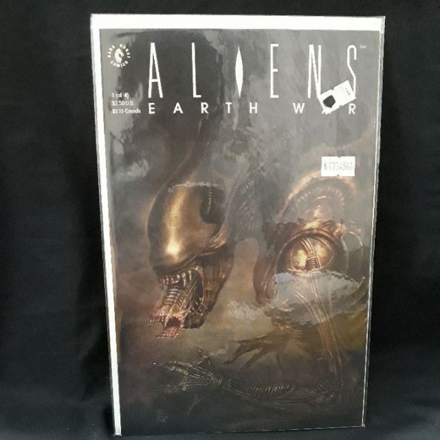 Aliens Earth War 1 Dark Horse Comics Comic Book Printed 1990 Written by ...