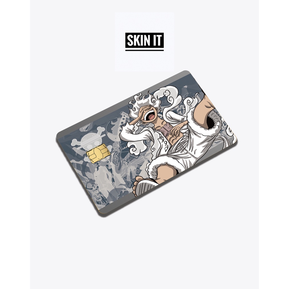 One Piece Card Skins Anime Stickers For ATM or Beep Cards | Shopee ...