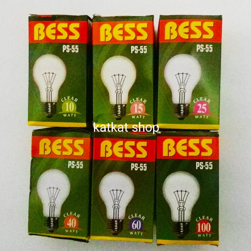 10W, 15W, 25W, 40W, 60W, 100W incandescent light bulbs | Shopee Philippines