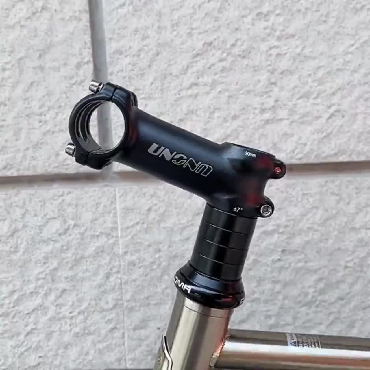 UNO Stem 7°/17°/25°/35°Ultralight Alu Mountain Bike Stem 31.8*60/70/80 ...