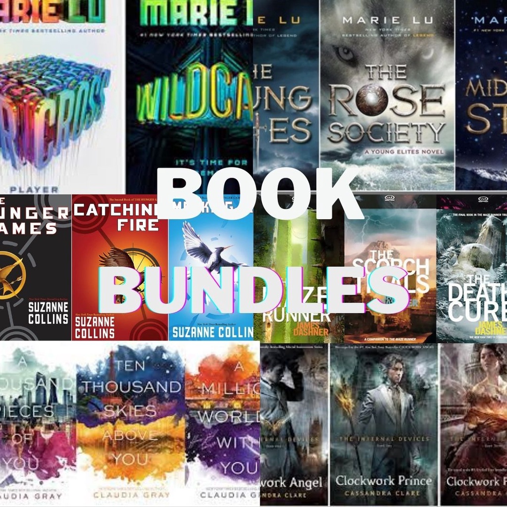 Book Bundles - Poppy War, Rick Riordan, Game of Thrones, Marie Lu, Ally ...