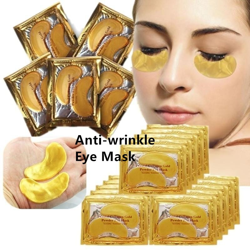 Crystal Collagen 24 Gold Powder Eye Mask | Shopee Philippines