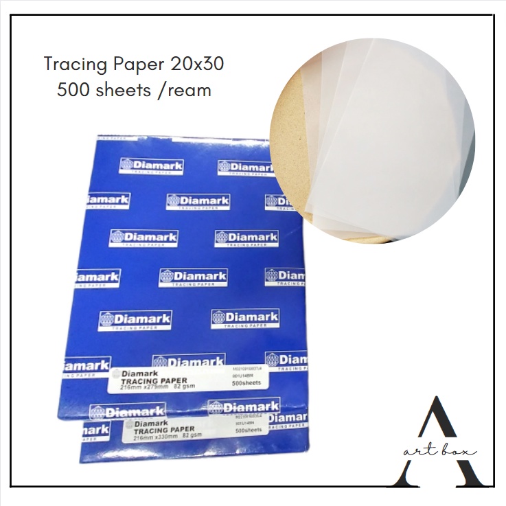 DIAMARK Tracing paper in Sheets 20 x 30 inches (500sheets/per ream ...