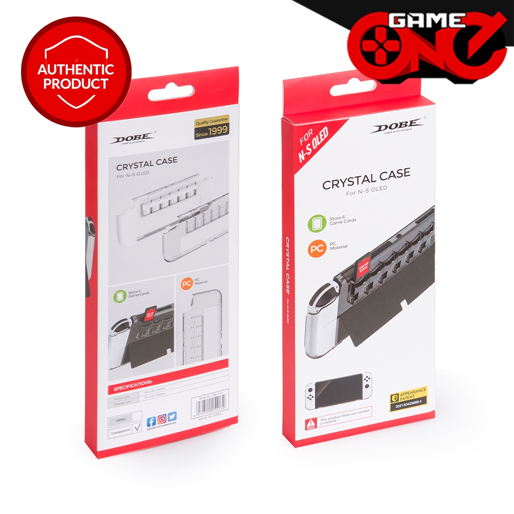 Dobe Crystal Case for Switch OLED - [TNS-1141] | Shopee Philippines