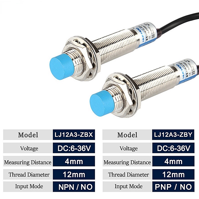 LJ12A3-4-Z/BX LJ12A3-4-Z/BY Proximity Switch Inductive Proximity Sensor ...