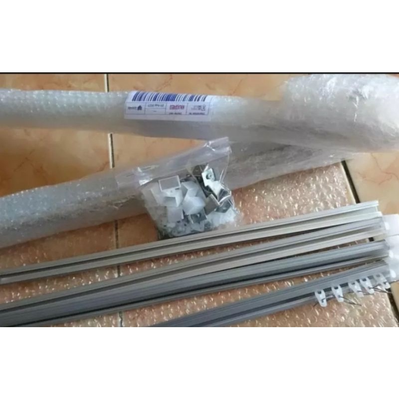 Iron Curtain Beam Curtain Rod Curtain Rail Beam | Shopee Philippines