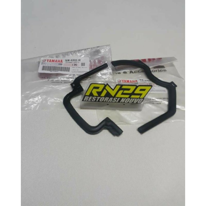 MESIN Nouvo z lele mio Engine cover Rubber damper air shroud mio nouvo ...