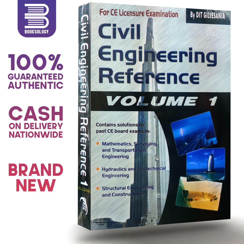 ORIGINAL - CIVIL ENGINEERING REFERENCE Volume 1 For CE Licensure Exam ...