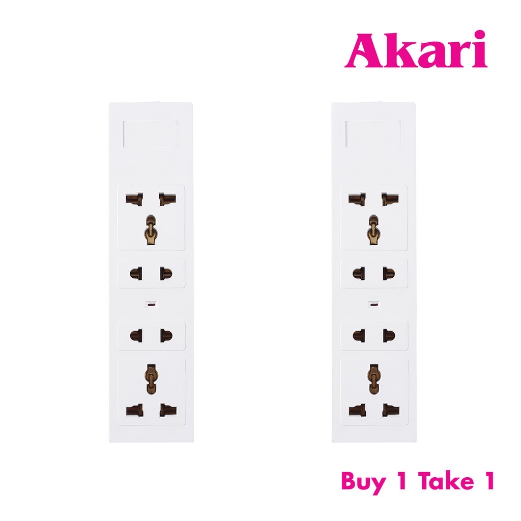 Akari 4-Gang Extension Cord with 10-meter wire (AEC-H2010) - 2 for P995 ...