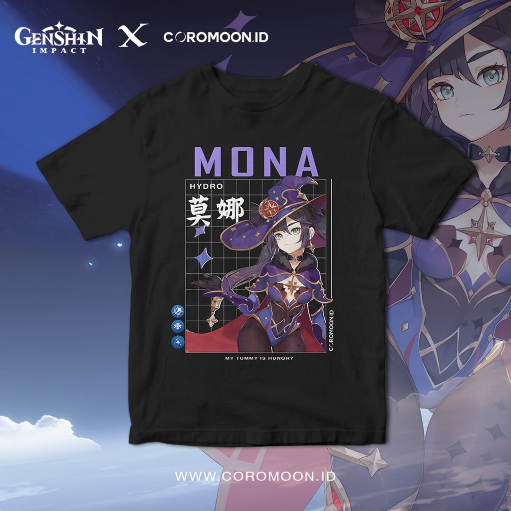 Mona - Genshin Impact Tee | Shopee Philippines
