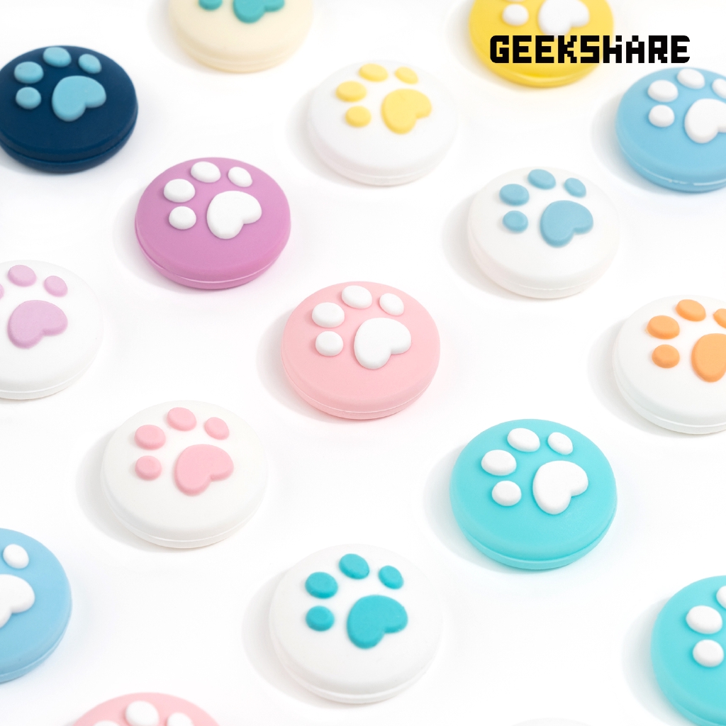 Nintendo Switch Joy Con Cat Paw Joystick Cap NS Protective Cap Fit Lite ...