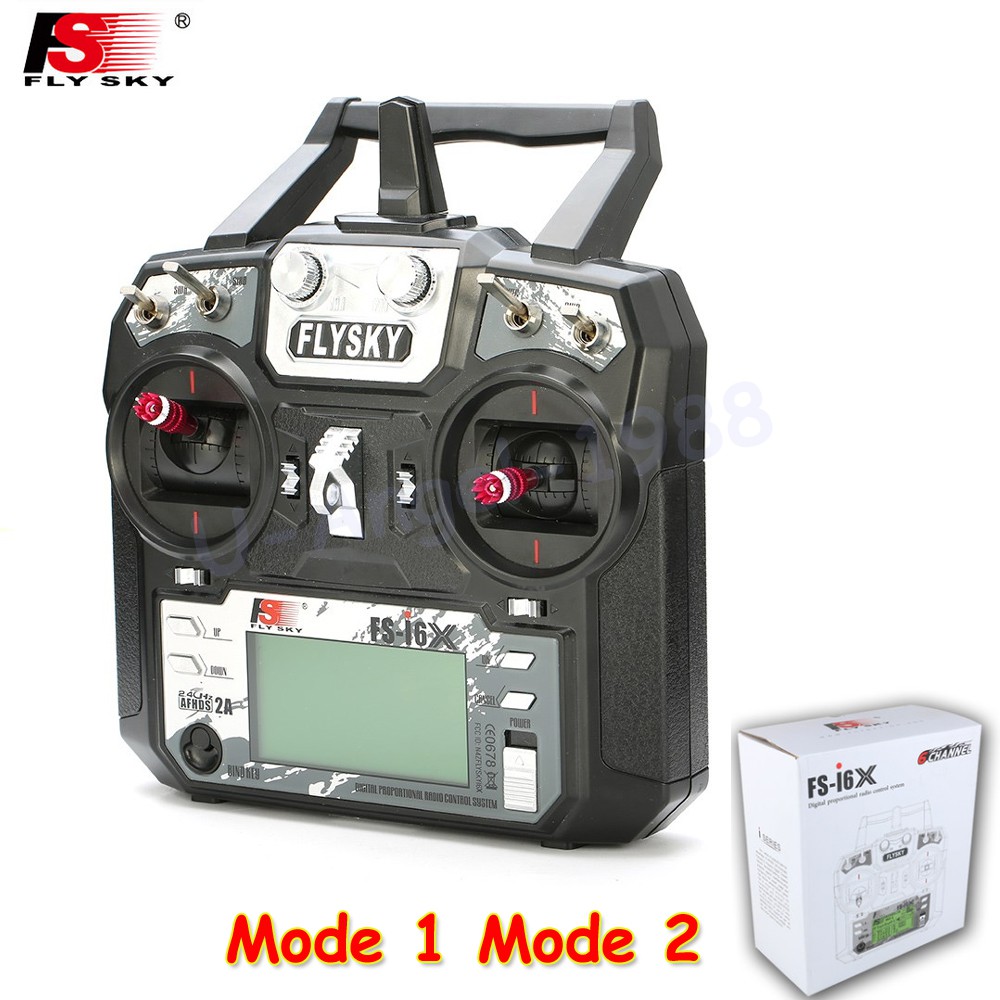 Flysky FS-i6X 2.4GHz10CH Transmitter With X6B i-BUS Receiver | Shopee ...
