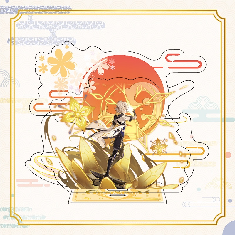 Genshin impact stand double layer stand Acrylic stand genshin impact ...