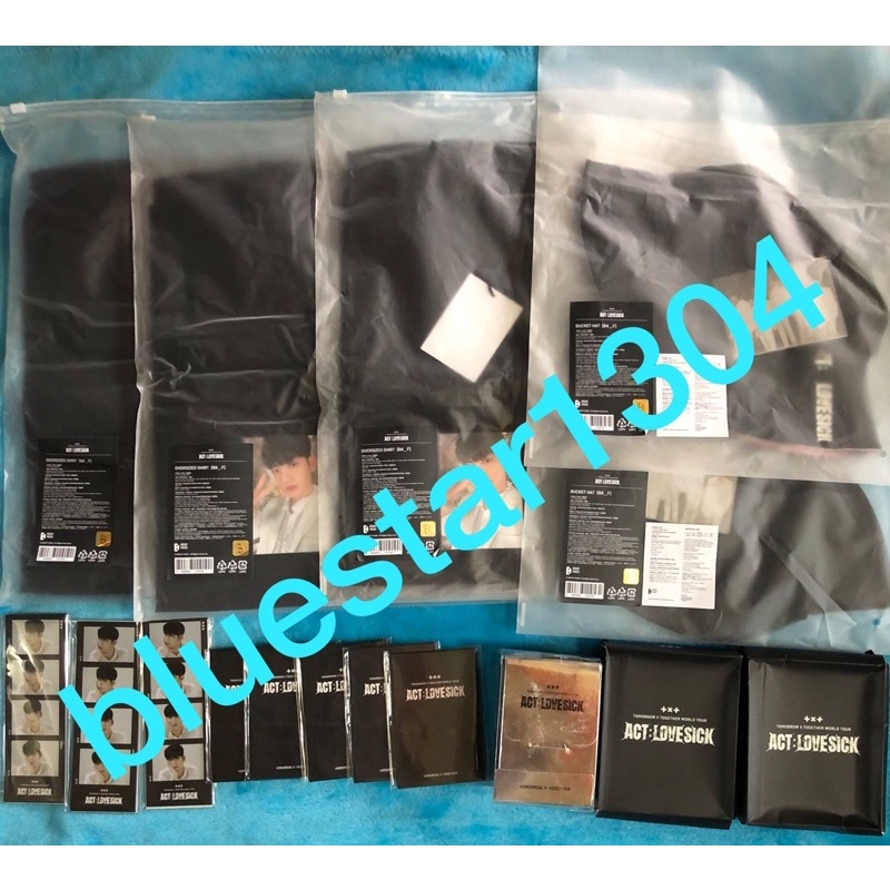 Txt ACT:LOVESICK MERCH MD OFFICIAL YEONJUN SOOBIN BEOMGYU TAEHYUN ...