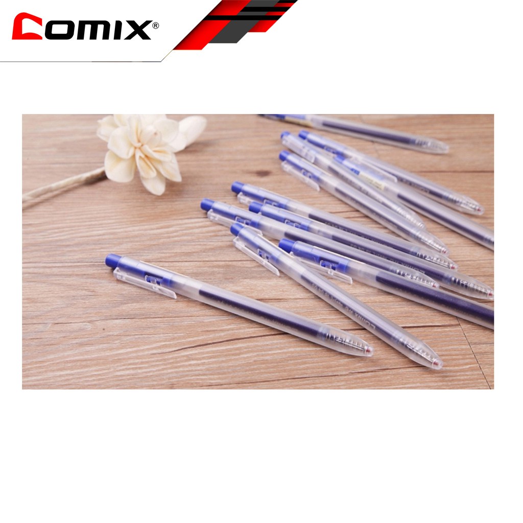 Comix Retractable Gel-ink Pen 0.5mm | Shopee Philippines