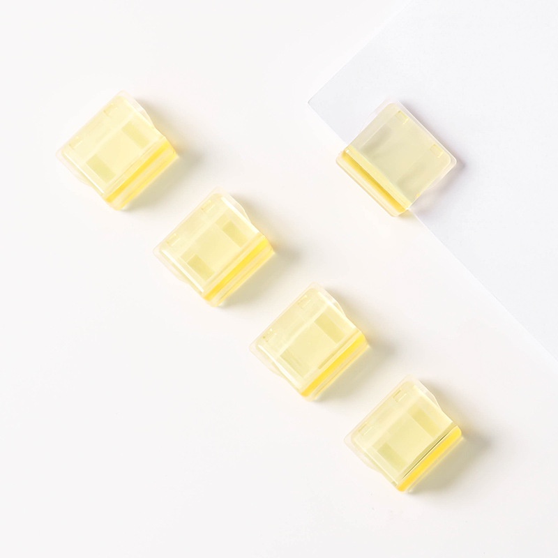 Color Transparent Clip Pusher File Paper Organizer Desk Organizer ...