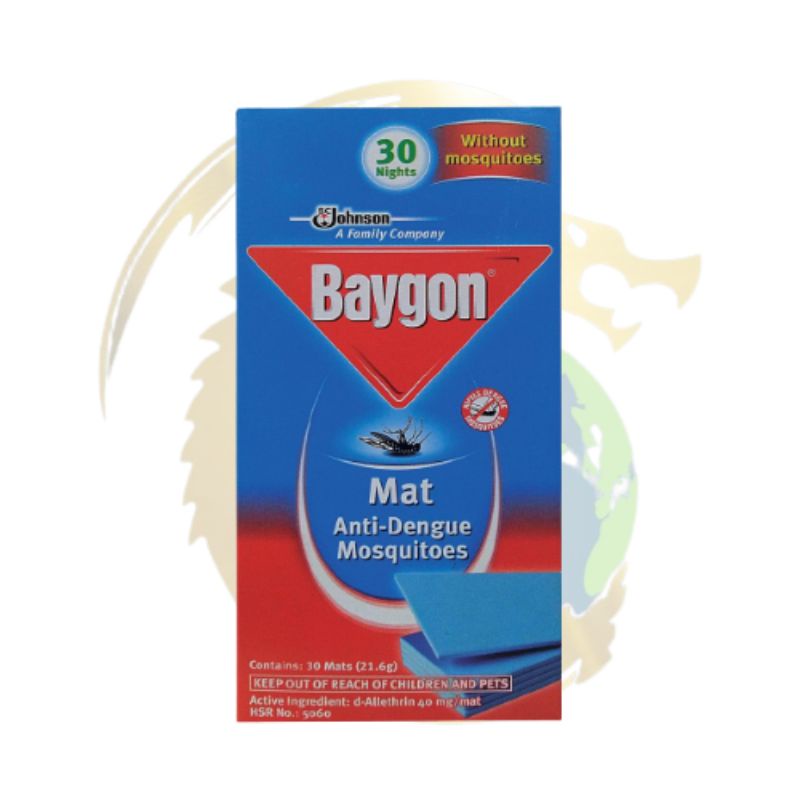 Baygon Mat Anti-Dengue Refill 30Nights | Shopee Philippines