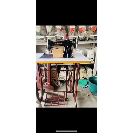 manual padjak sewing machine with motor set | Shopee Philippines