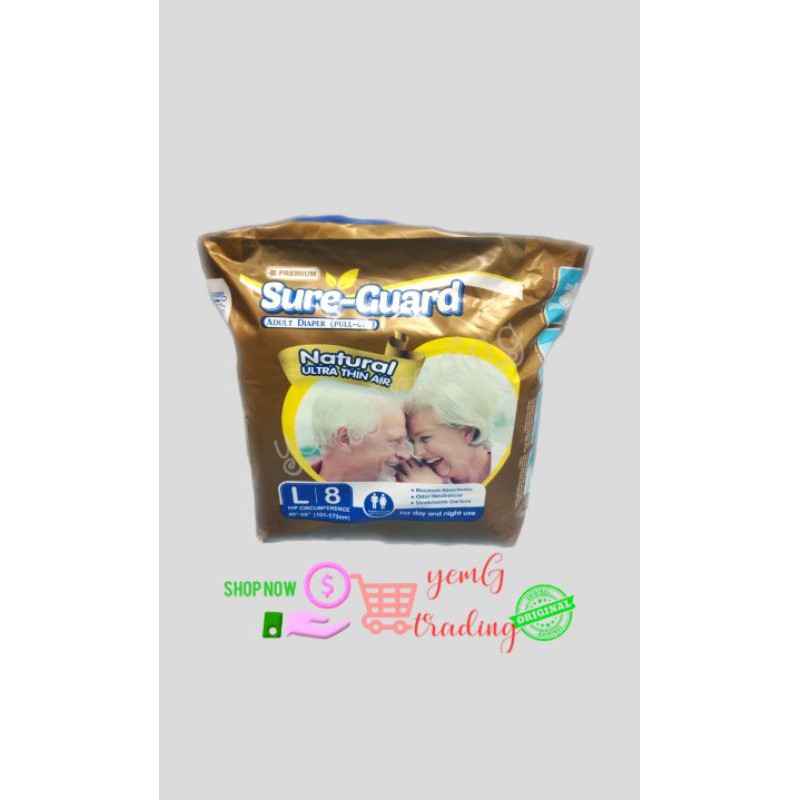 adult diaper pull ups sureguard | Shopee Philippines