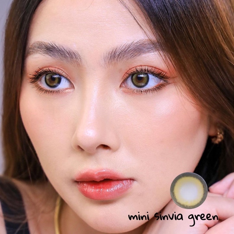 SALE! Kitty Kawaii 6 Months Mini Sinvia Green Contact Lens + Free Lens ...