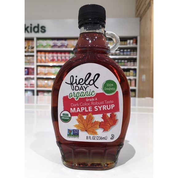 Field Day Organic Maple Syrup 8fl oz (236ml) | Shopee Philippines