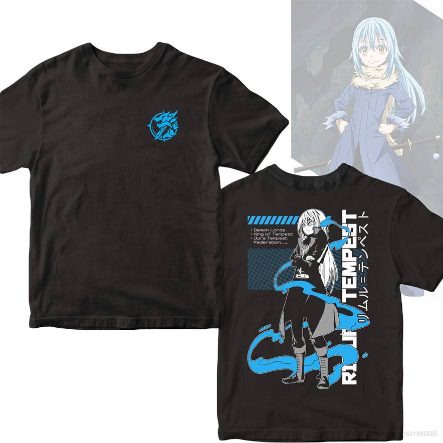 That Time I Got Reincarnated as a Slime Rimuru T-shirt Short Sleeve ...