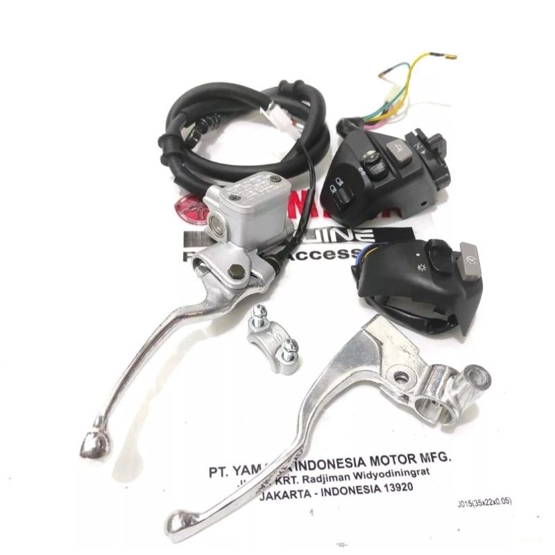 Hose+mount+hendel+master brake set+left and right switch Yamaha Mio ...