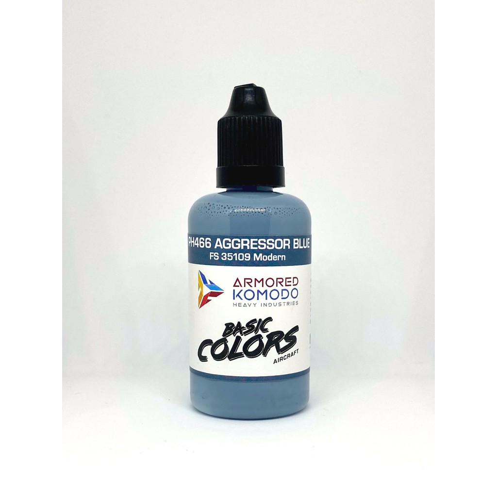 Aggressor Blue FS35109 PH466 50ml Armored Komodo Airbrush Hobby Paint ...
