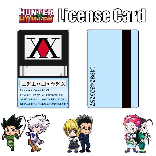 Personalized Hunter License Card - made of High Quality Laminated PVC ...