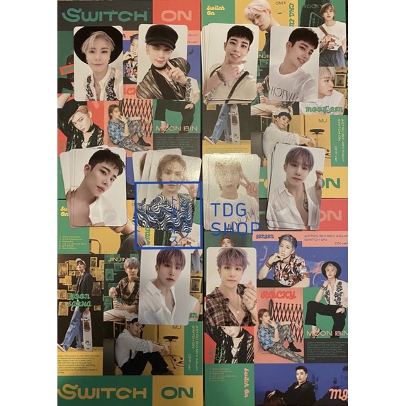 ASTRO Switch On Official Photocards | Shopee Philippines