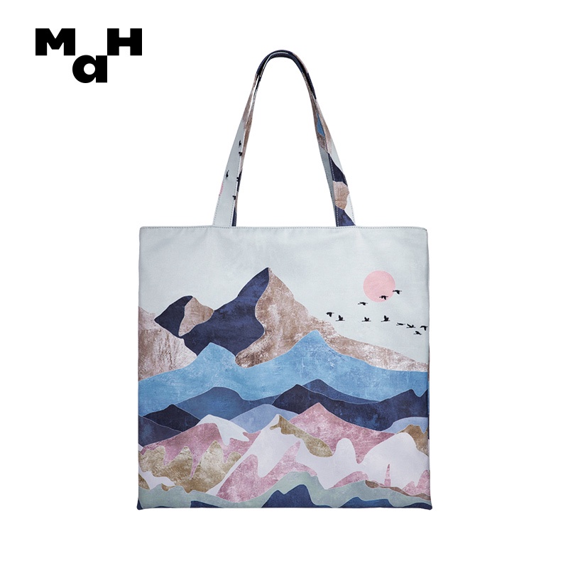 MAH Shoulder Bag Large Capacity Leisure Travel Tote Bag | Shopee ...