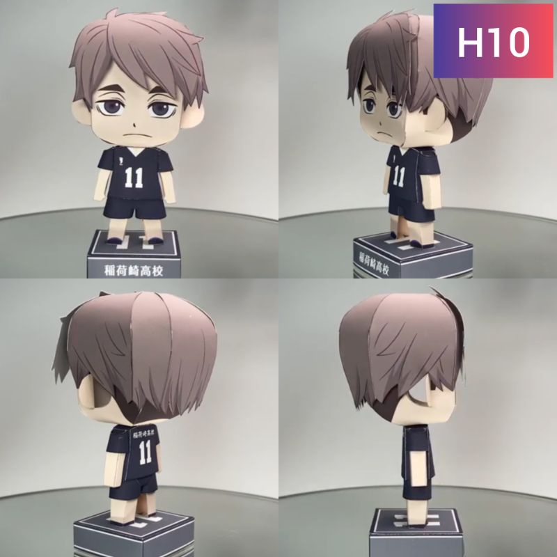 Haikyuu Paper Craft / Paper Anime Action Figure | Shopee Philippines